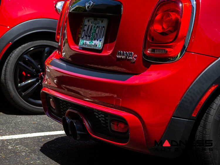 MINI Cooper F56 Bumper Guard by CravenSpeed - Rear - Vinyl Version ...