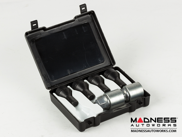 MINI Cooper Wheel Locks by Farad - Black - Starlock (R50/ R52/ R53 ...
