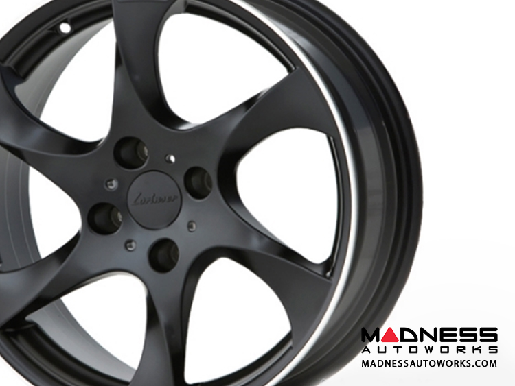 MINI Cooper 17” Custom Wheels by Lorinser - Satin Black Finish (R50 ...